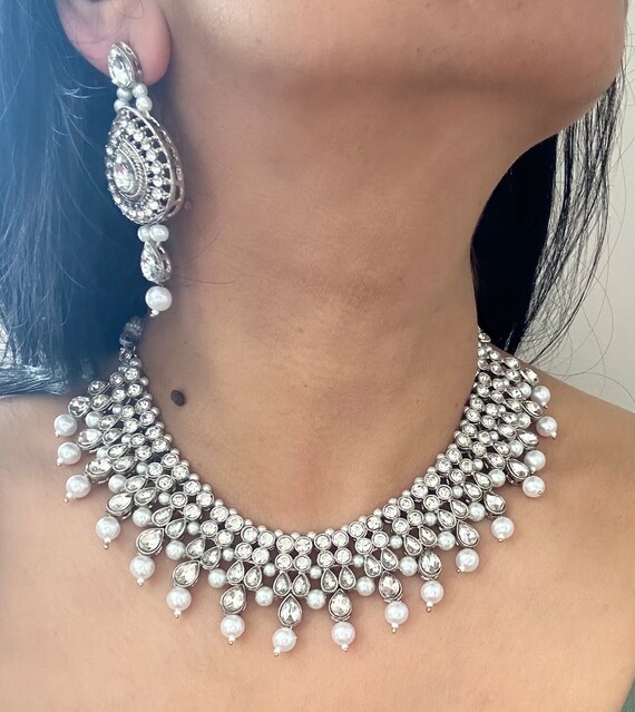Delicate imitation jewellery store