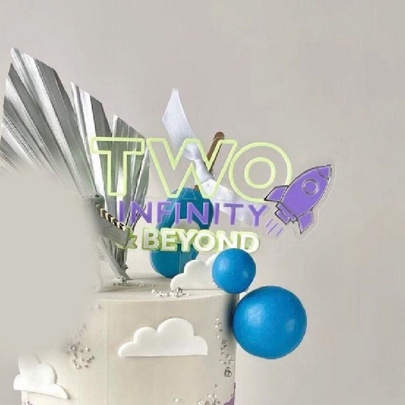 Infinity Cake Topper - Etsy