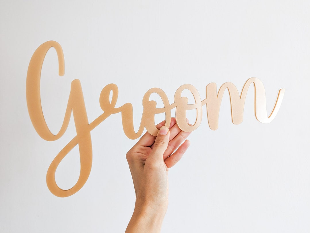 Home Gift Personalised Name Wall Sign 'name', Double Layer Name Sign ...