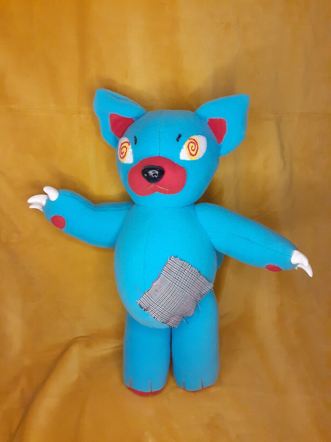 Spooky Blue Teddy Plush - Etsy