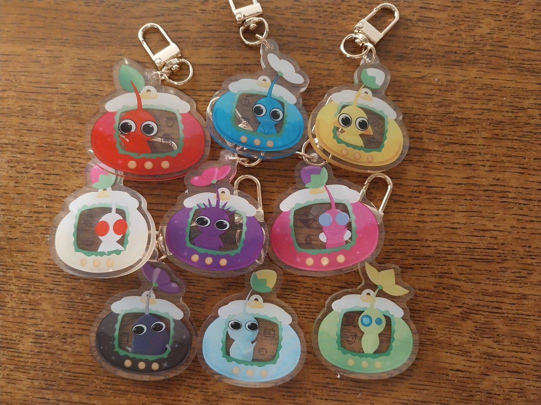 Pikmin Acrylic Keychain - Etsy