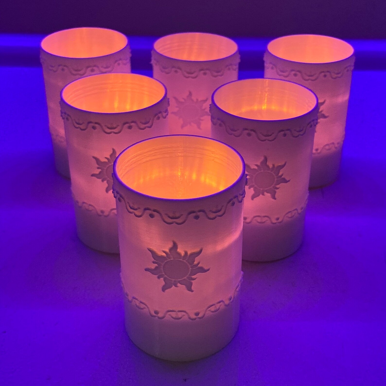 Tangled Lantern Tea Lights Rapunzels Floating Lights Six - Etsy