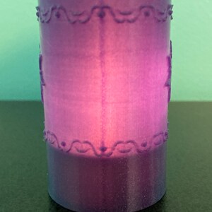 Tangled Lantern Tea Lights Rapunzels Floating Lights Three 3 Purple ...