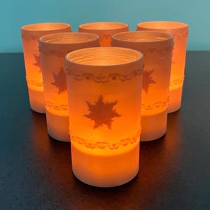 Tangled Lantern Tea Lights - Rapunzel’s Floating Lights - Six Tan 3D ...