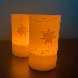 Tangled Lantern Tea Lights - Rapunzel’s Floating Lights - Three (3 ...