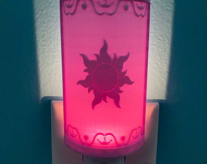 Tangled Night Light - Rapunzel’s Floating Lights - One Lavender 3D ...