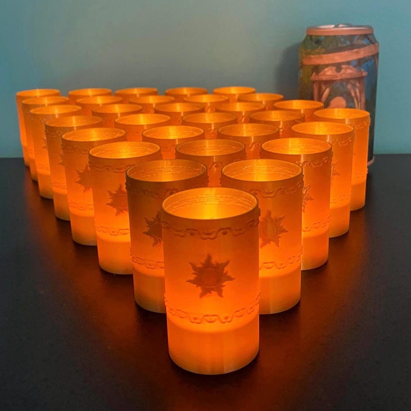 Rapunzel Candle Holders - Etsy
