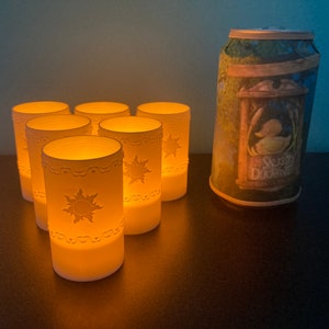 Tangled Lantern Tea Lights - Rapunzel’s Floating Lights - Six (6) Small ...