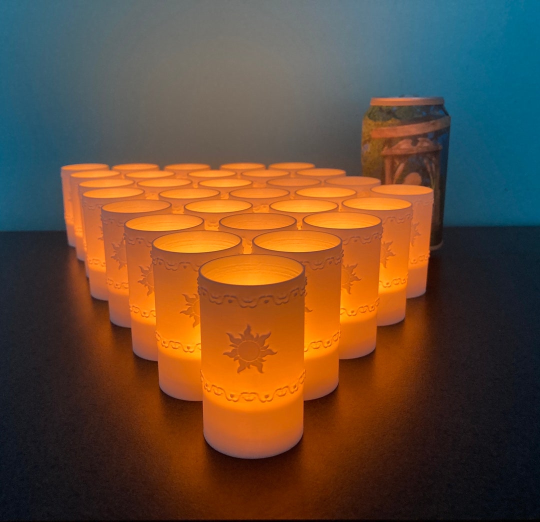 Tangled Lantern Tea Lights - Rapunzel’s Floating Lights - Thirty (30 ...