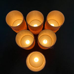 Tangled Lantern Tea Lights - Rapunzel’s Floating Lights - Six (6) Small ...