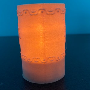 Tangled Lantern Tea Lights Rapunzels Floating Lights Six Tan 3D Printed ...