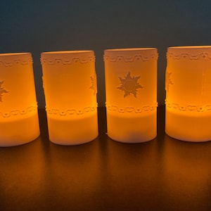 Tangled Lantern Tea Lights - Rapunzel’s Floating Lights - Six (6) Small ...