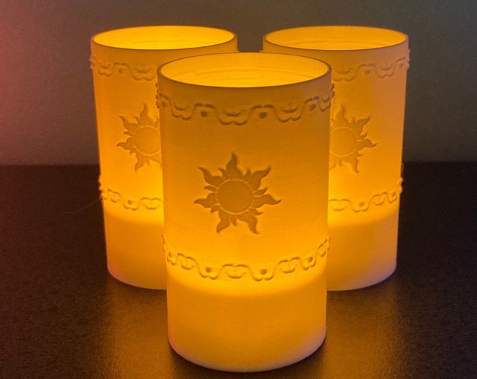 Tangled Lantern Tea Lights - Rapunzel’s Floating Lights - Three (3 ...