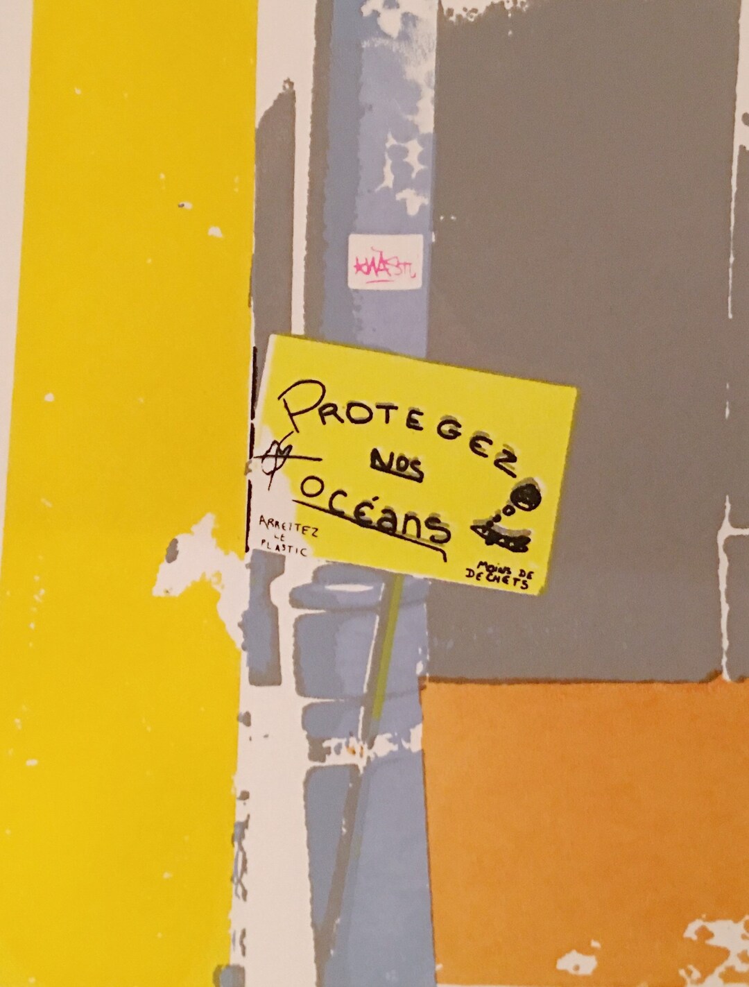 Original screen print: polite notice - Etsy Österreich