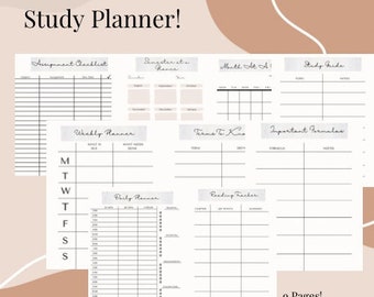 Study Guide Digital - Etsy