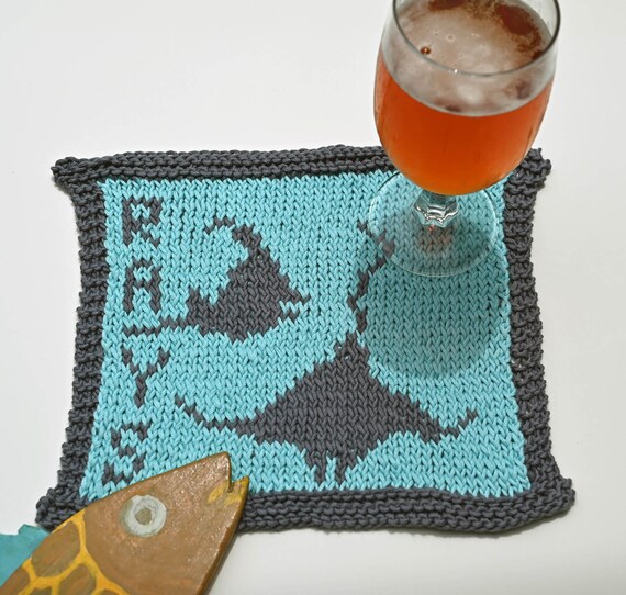 Manta Rays Knit Design | Etsy