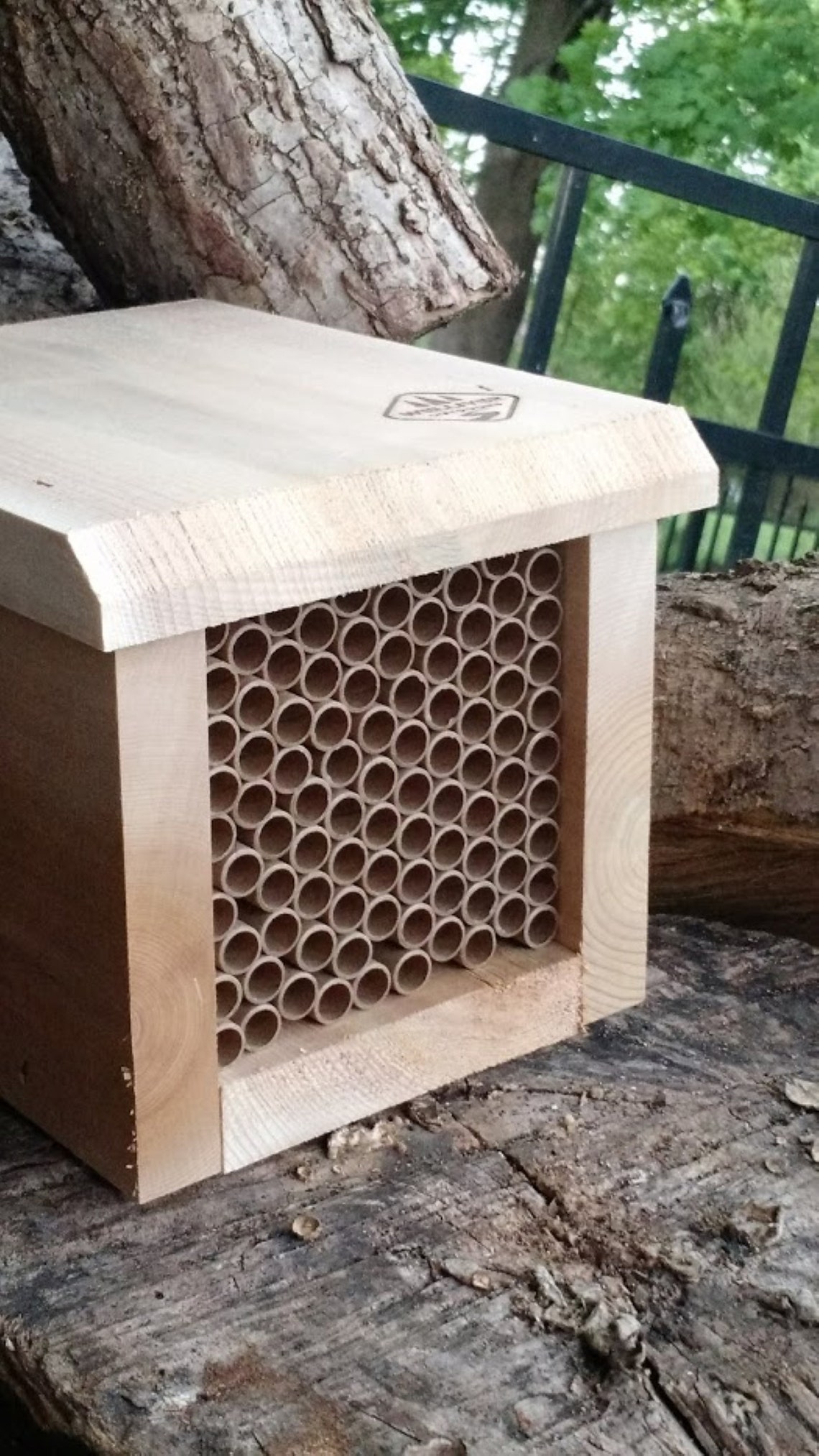 Standard Solitary Bee Nest House for Mason Bees - Etsy