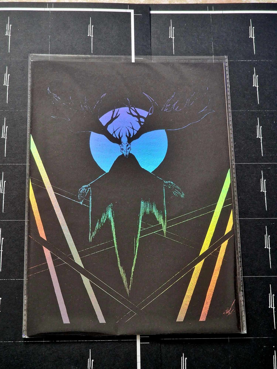 Original Wendigo Limited Edition Holographic Print - Etsy