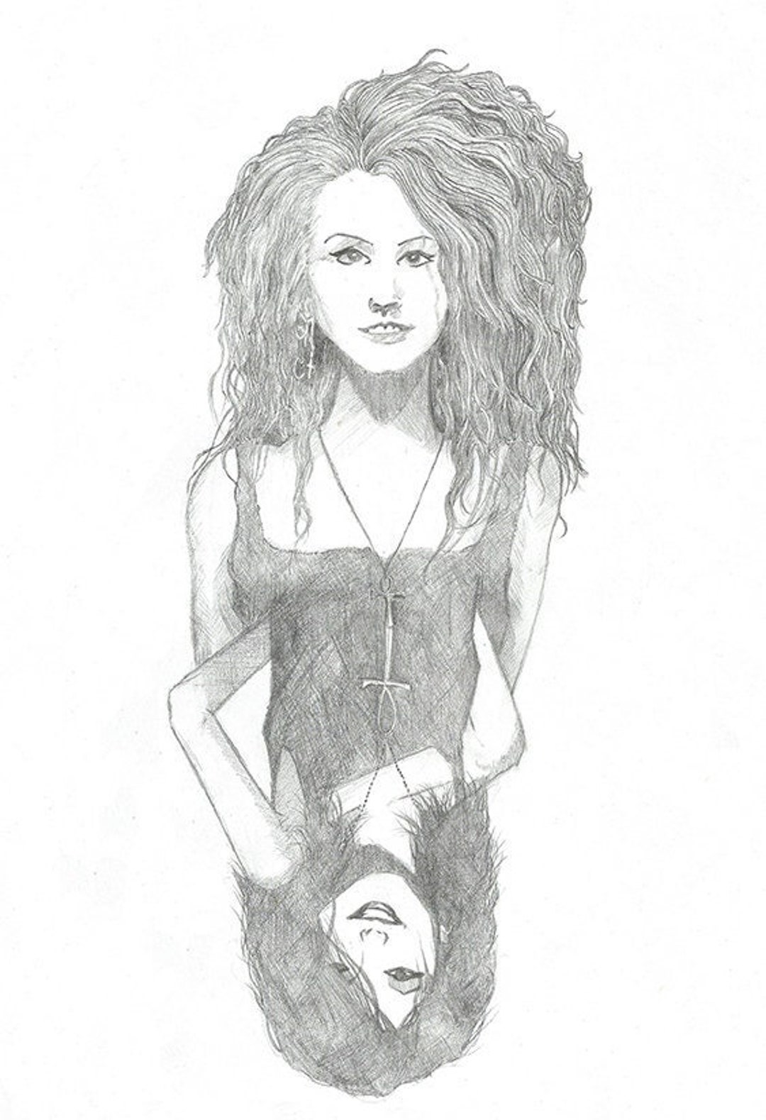 Original Death Sandman Drawing - Etsy