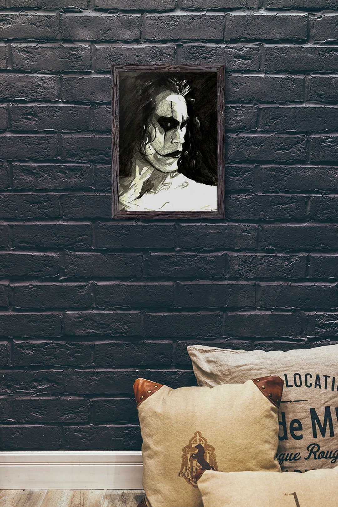 The Crow Original Art Print - Etsy