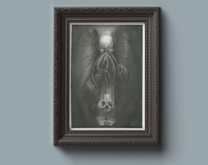 Cthulhu Limited Edition Print - Etsy
