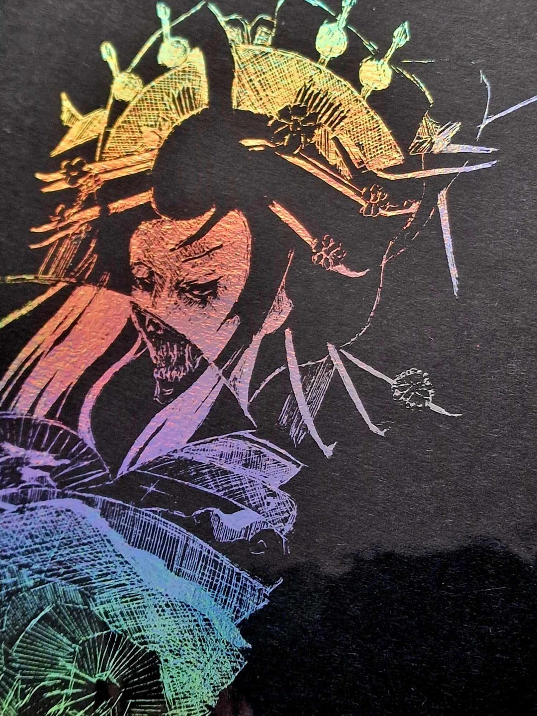 Geisha Limited Edition Holographic Print - Etsy