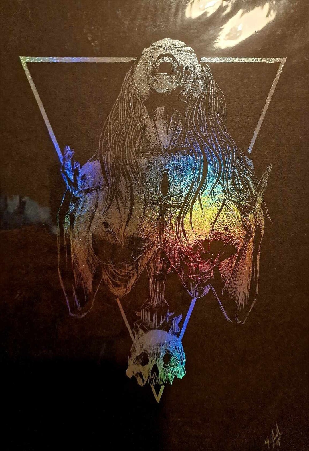 Limited Edition Original Cyberpunk SYNTH Holographic Print - Etsy