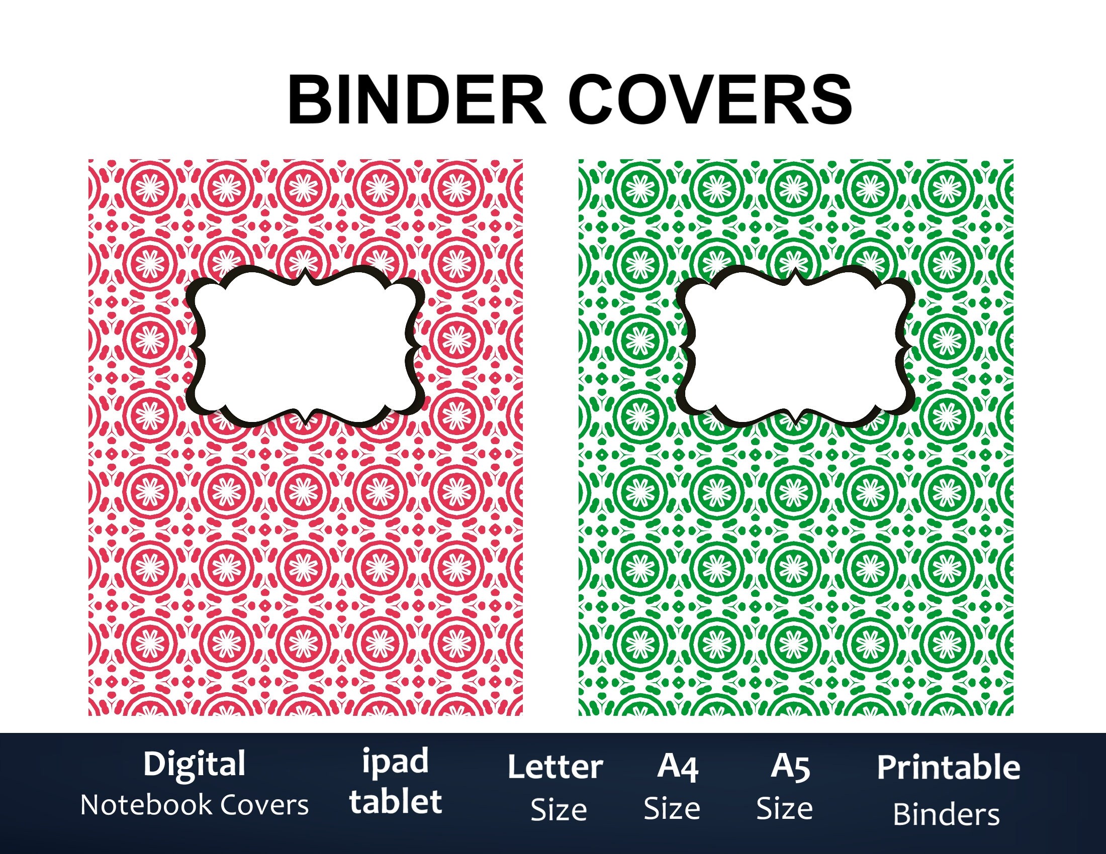 Binder Cover Printable Editable, Multi Color Binder Insert, Teacher ...