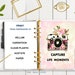 Camera Planner Dashboard Printable, Pink Floral Planner Insert, US ...