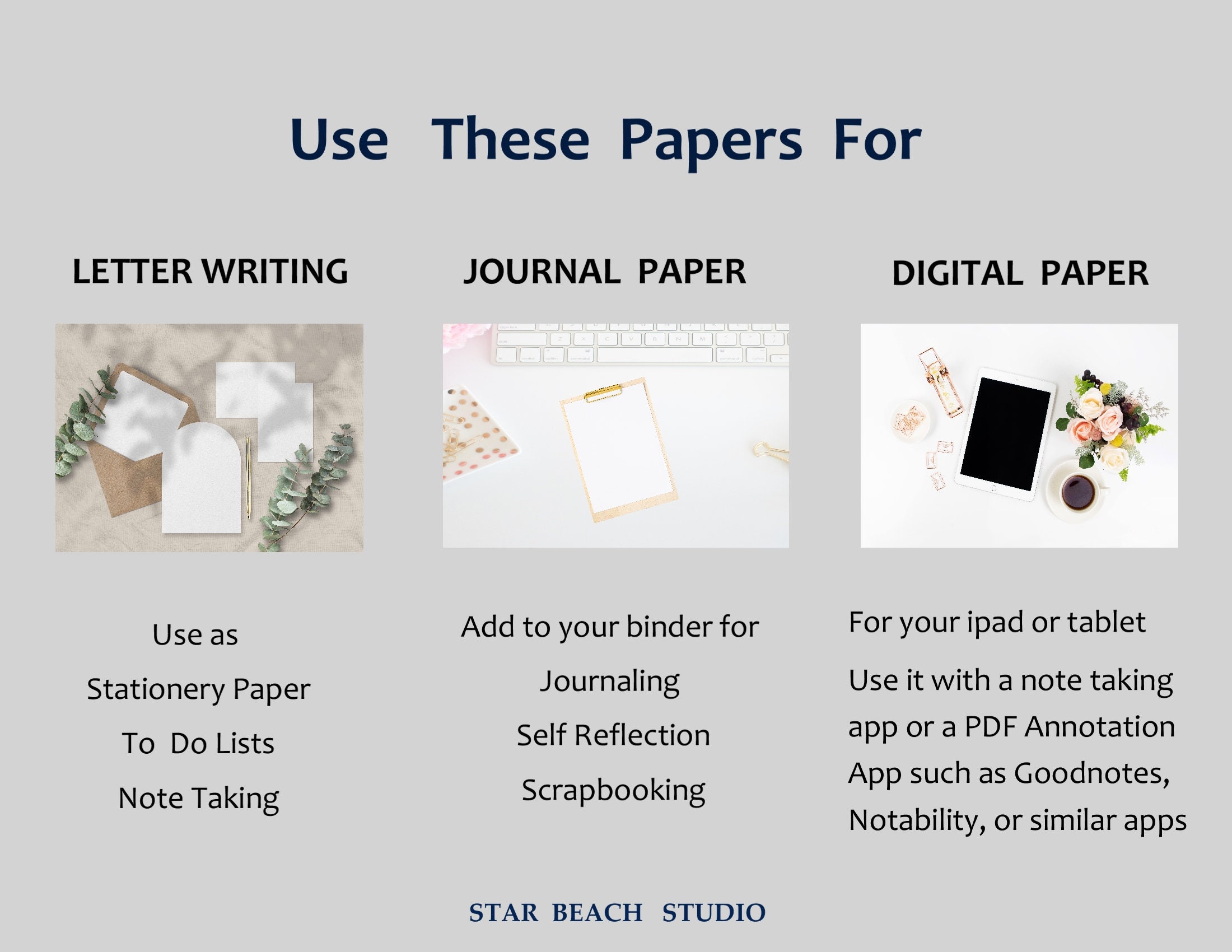 Blue Hydrangeas With Blue Butterflies Stationery Printable Paper, Lined ...