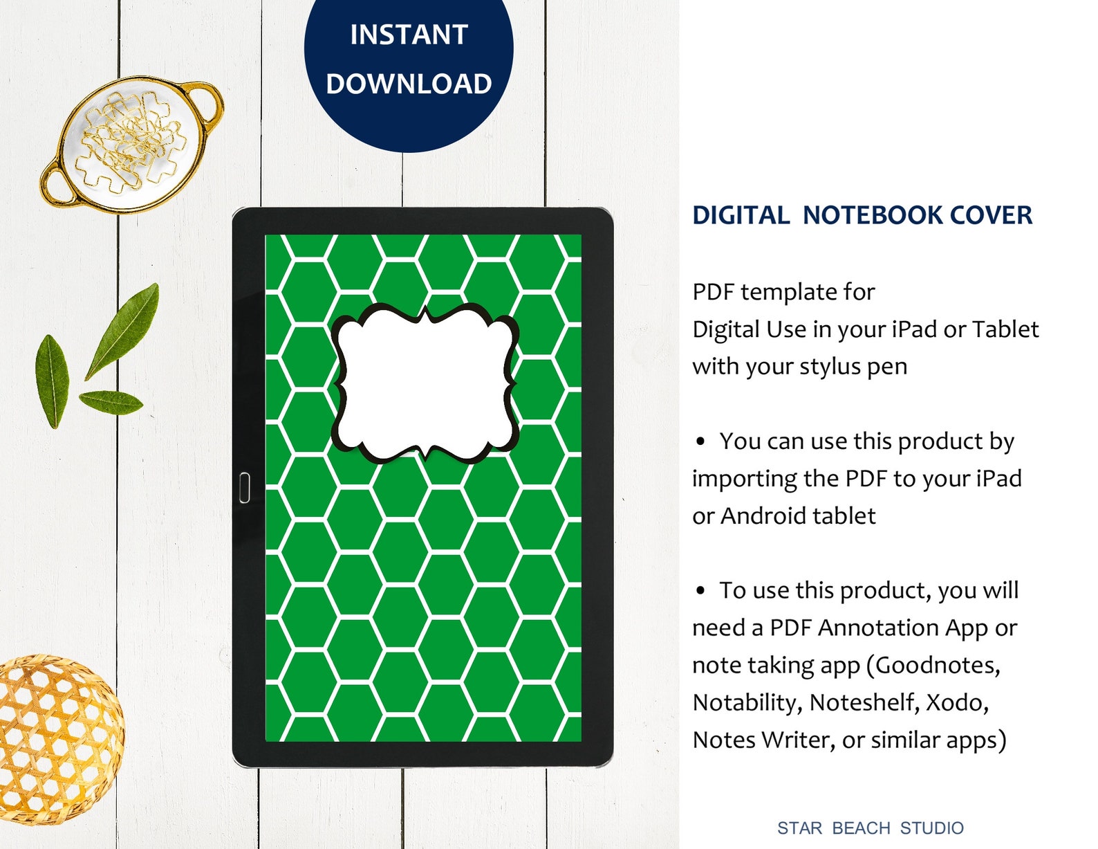 Binder Cover Printable Multicolor Digital Notebook Covers - Etsy