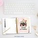 Camera Planner Dashboard Printable, Pink Floral Planner Insert, US ...