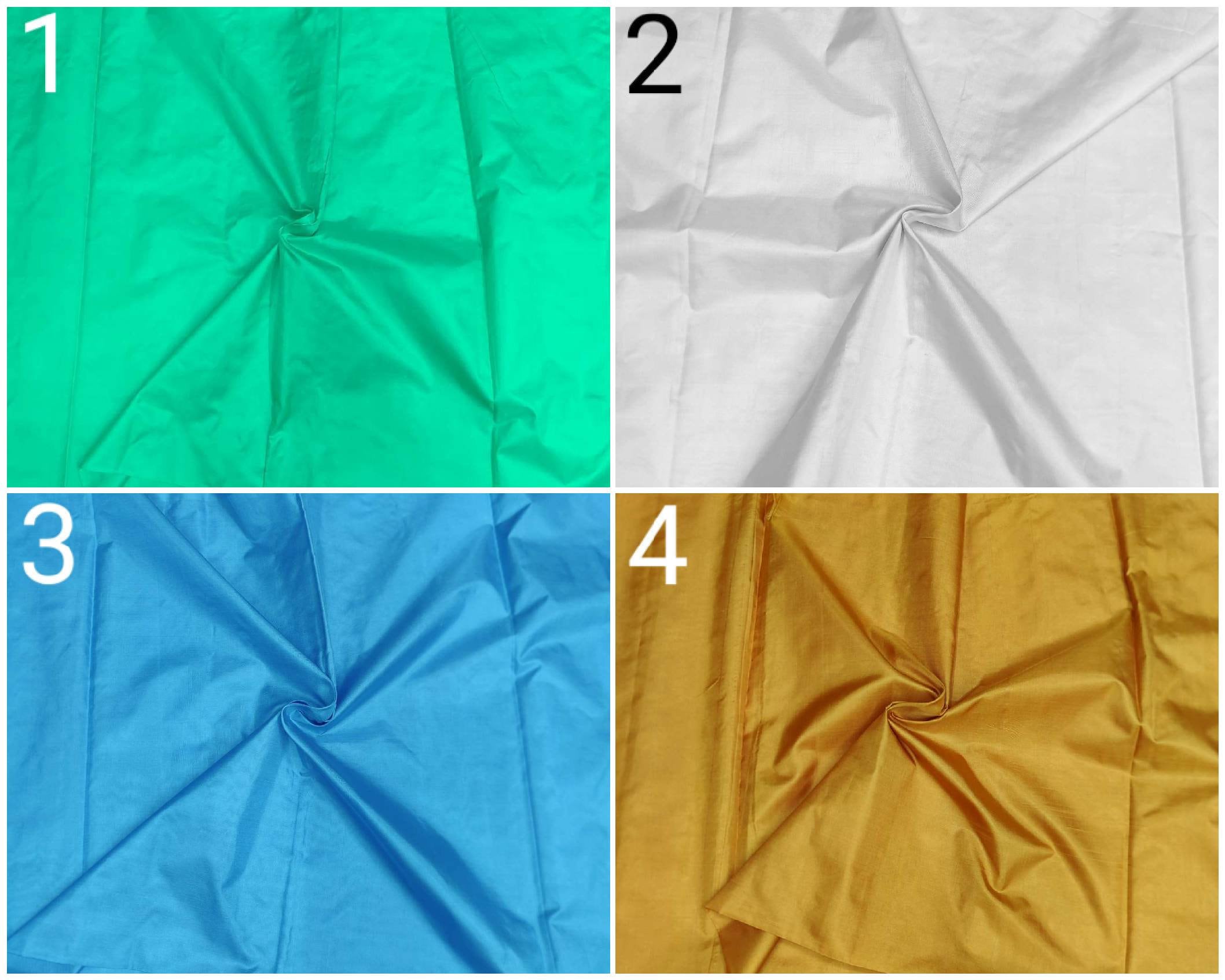 100% Silk Plain Silk Fabric, Pure Silk Fabric - Etsy