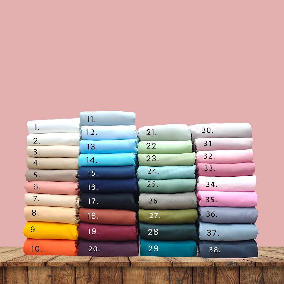Cotton Linen Fabric by the Yard, Soft Cotton Linen Fabric, Over 38 ...