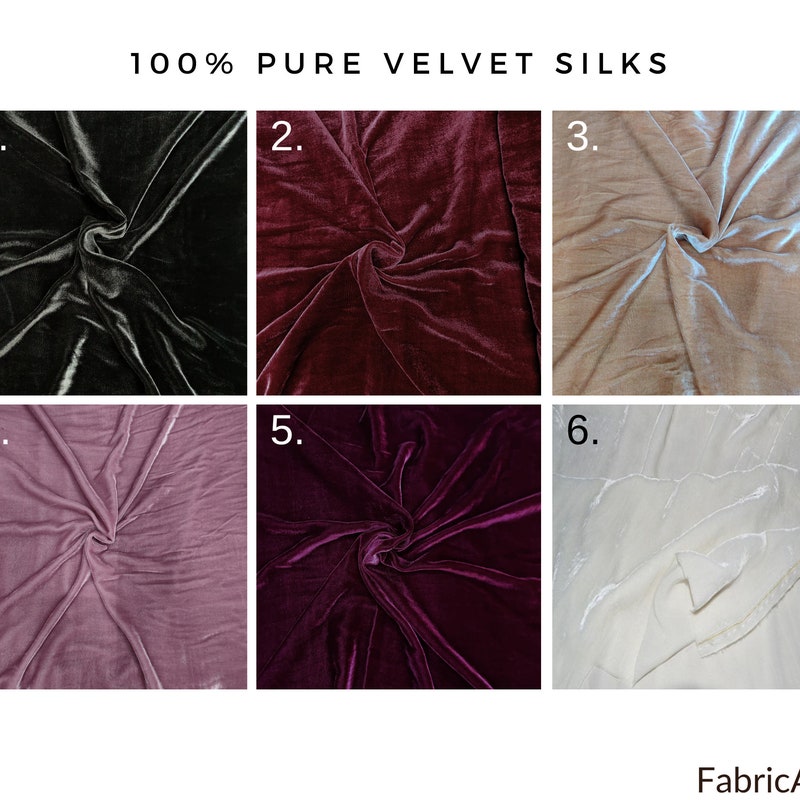 Velvet Fabric - Etsy