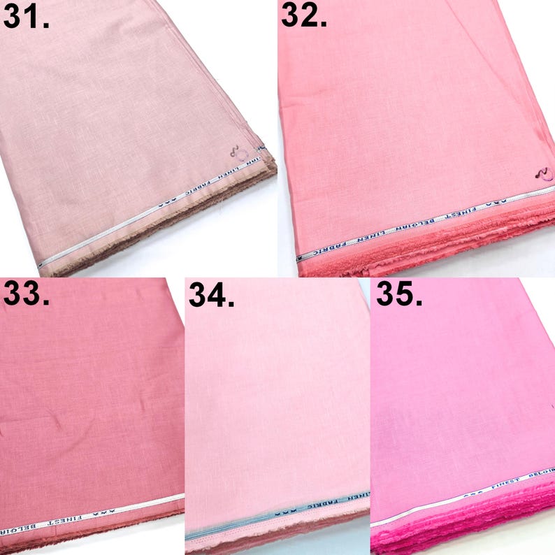 Cotton Linen Fabric by the Yard, Soft Cotton Linen Fabric, Over 38 ...