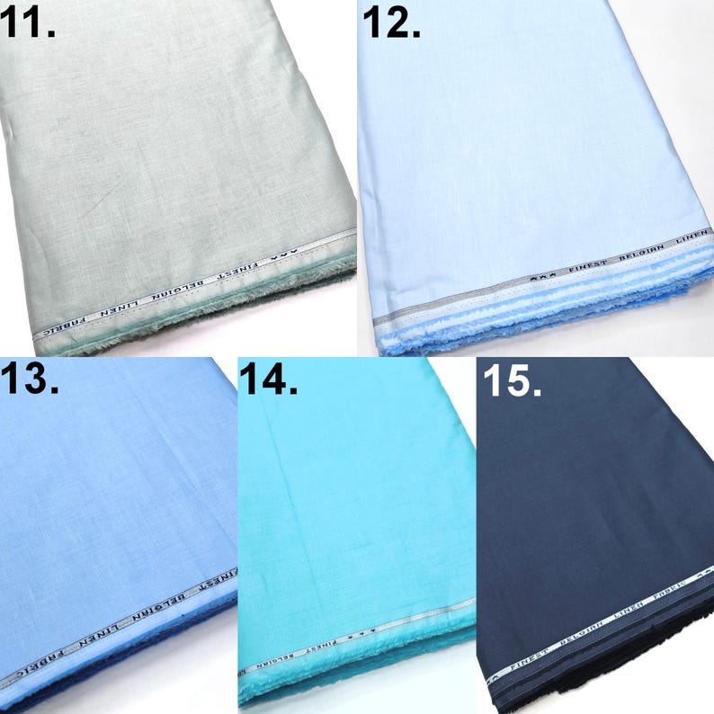 Cotton Linen Fabric by the Yard, Soft Cotton Linen Fabric, Over 38 ...