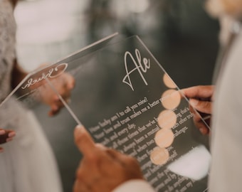 Engraved Vows - Etsy