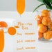 Hey Cutie Bar Menu Mom-osa Baby Shower Orange Mandarin - Etsy