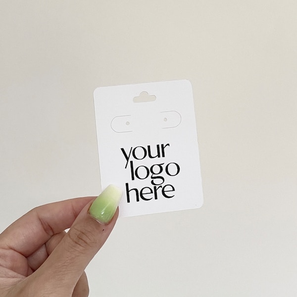 Custom Earring Cards - Etsy