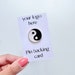 Custom Pin Backing Card Personalised Labels Small Business - Etsy
