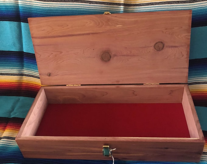 Cedar Box (C) 19 1/2'x9"x4" (OUTSIDE MEASUREMENTS) - Etsy