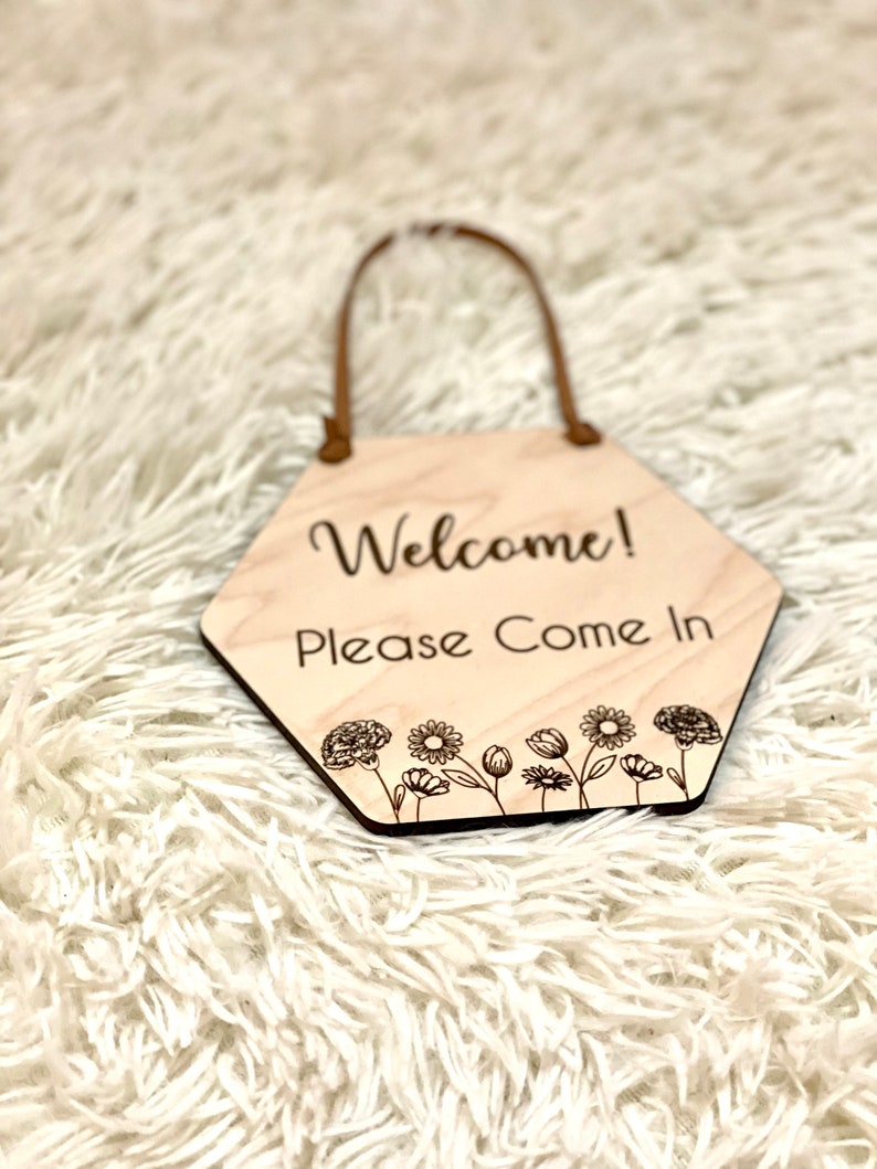 Welcome Sign Come in Sign Welcome Come in Sign Open Sign - Etsy