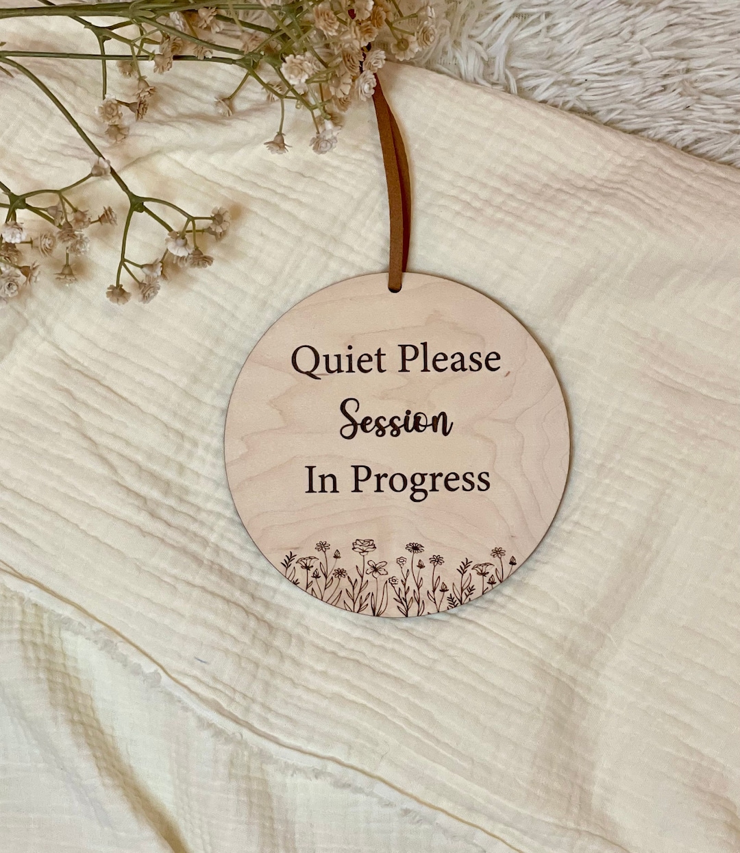 In Session Sign Please Do Not Disturb Wooden Door Sign - Etsy