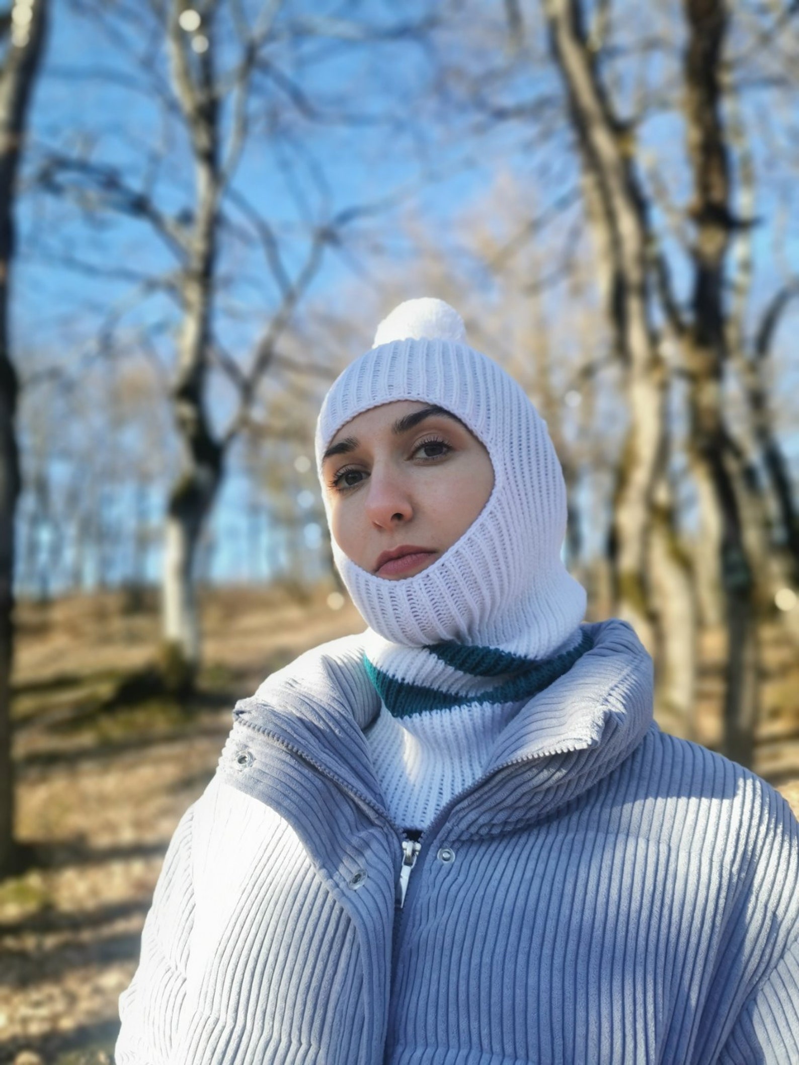 Hat Knitted Balaclava Winter Hat Face Mask Ski Mask Face Cover - Etsy