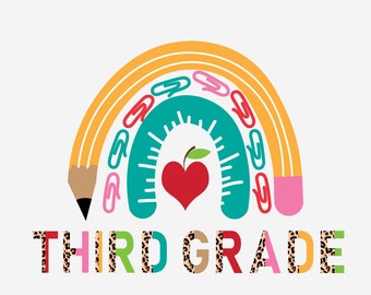 Third Grade Png - Etsy