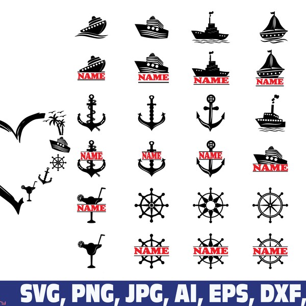 Carnival Cruise Ship Svg - Etsy