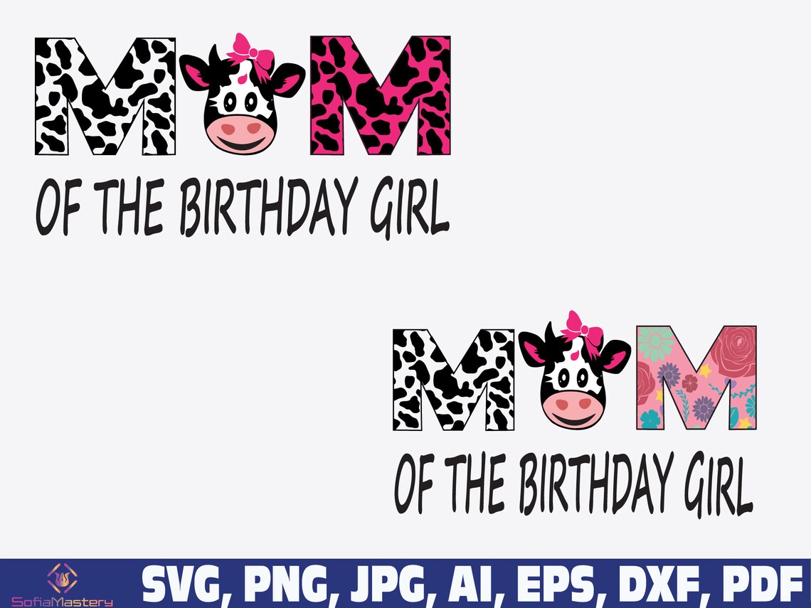 Cow Family Svg Png Cow Print Svg Png Cow Dad Brother Sister - Etsy