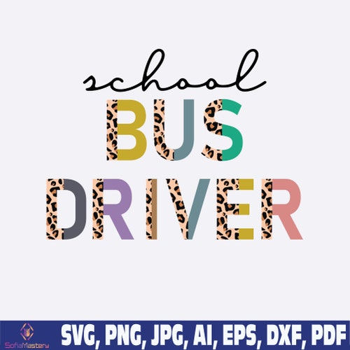 Student Delivery SPECIALIST Svg School Bus Driver Back to - Etsy