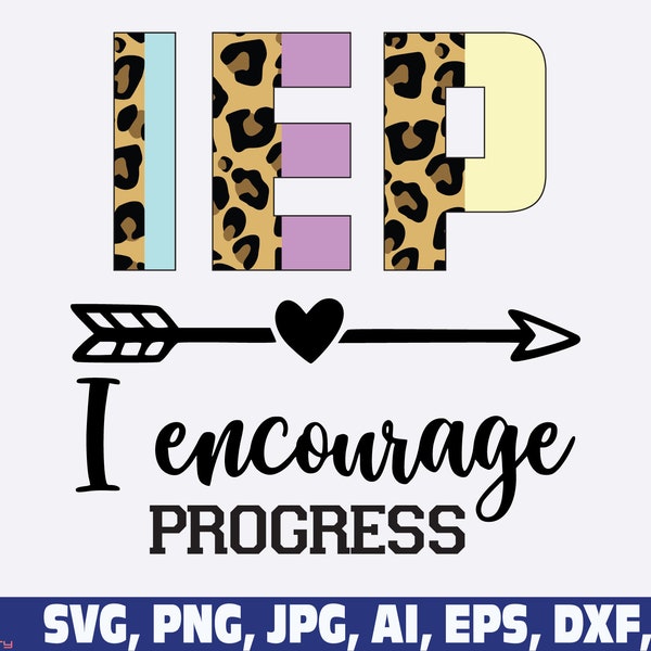 Iep I Encourage Progress Svg - Etsy